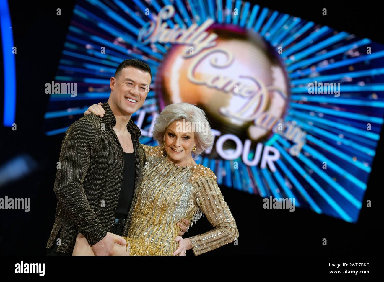 Angela rippon strictly tour hi-res stock photography and images - Alamy