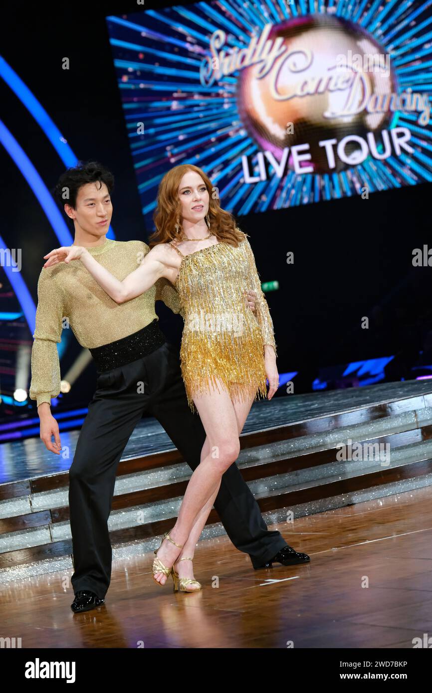 Utilita Arena, Birmingham, UK. Thursday, January 18, 2024.Broadcaster ...