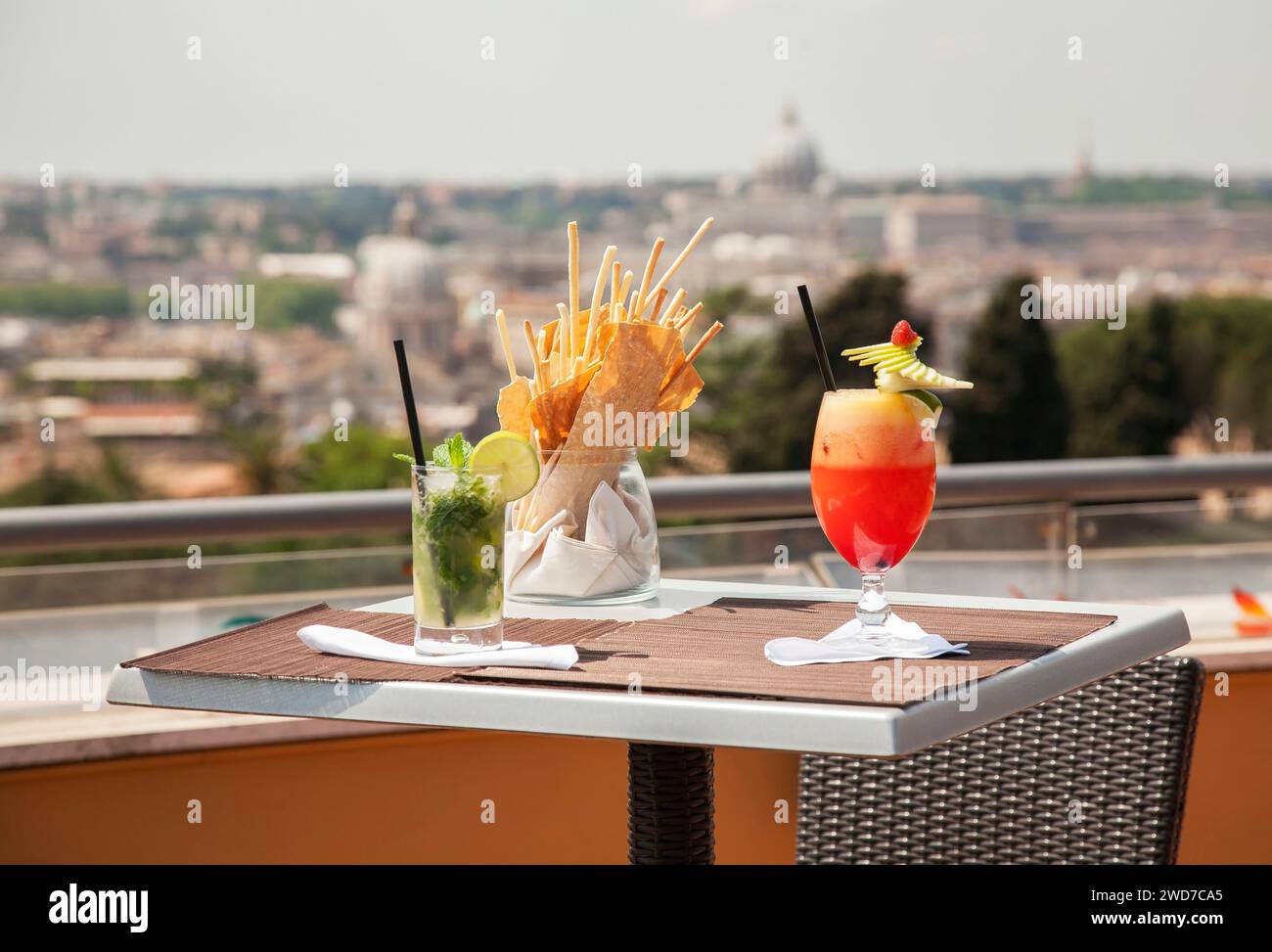 Trees veranda balcony hi-res stock photography and images - Alamy