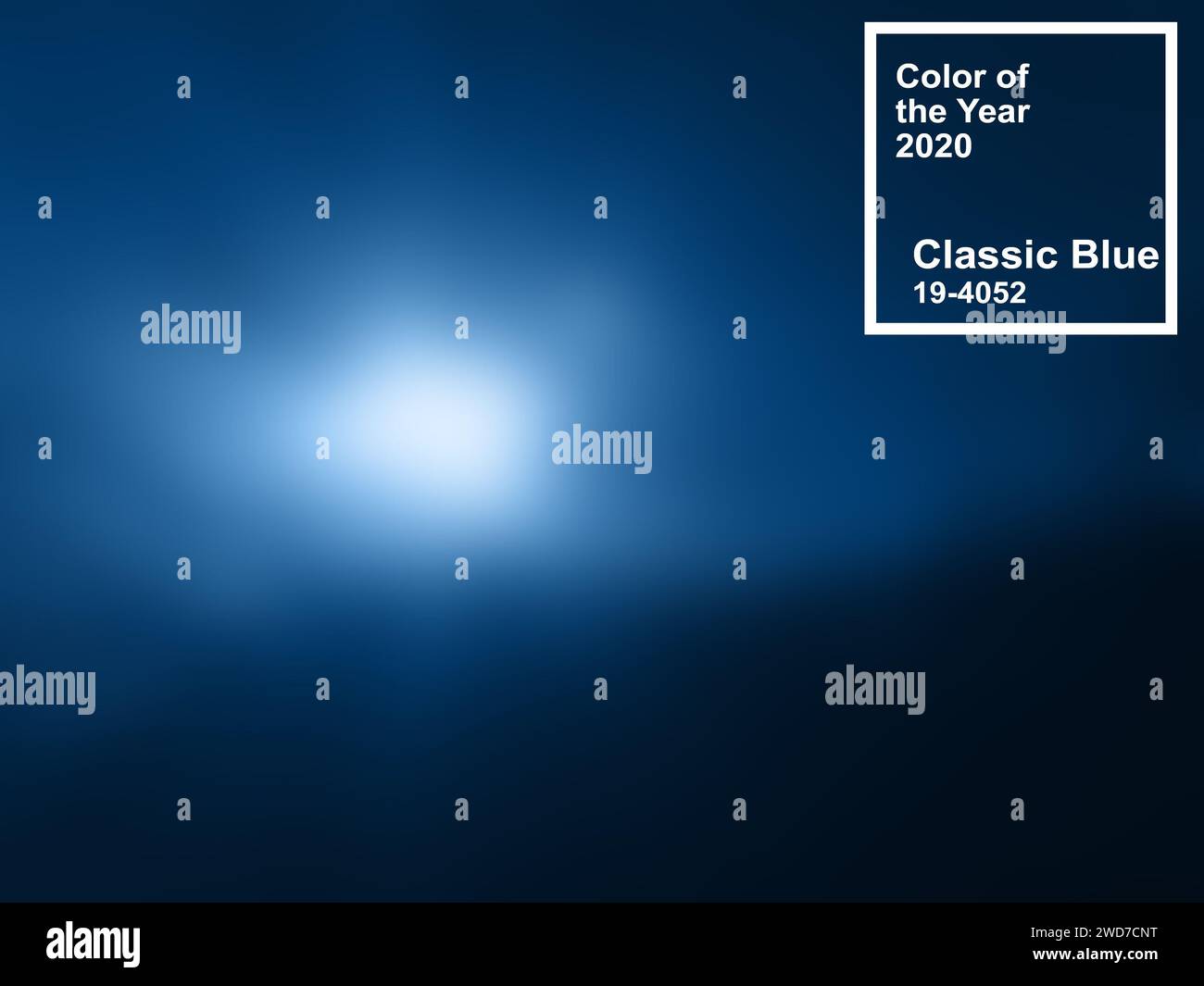 Classic blue main color trend of the Year 2020. Abstract blurred ...