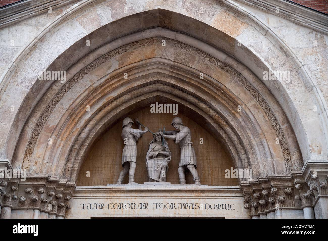 Gothic Chiesa di Santa Corona from XIII century in historic centre of ...