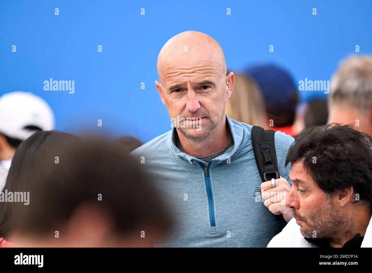 Mebourne, Australia. 18th Jan, 2024. Ivan Ljubicic during the ...