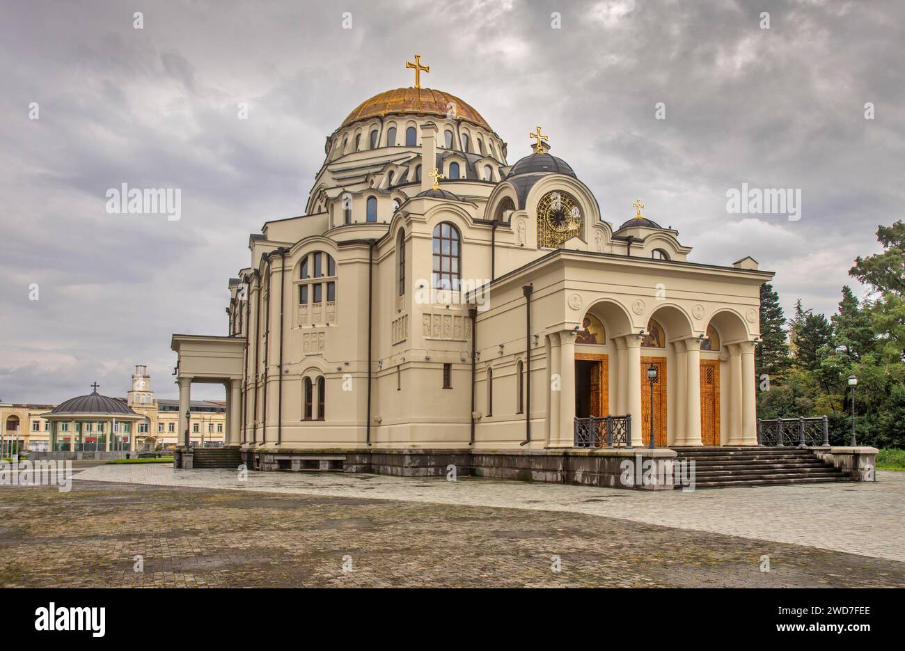 Cathedral of Nativity of Virgin Mary in Poti. Georgia Stock Photo - Alamy