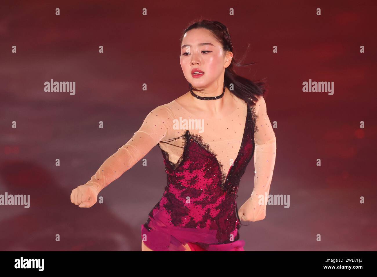 Tokyo, Japan. 19th Jan, 2024. Wakaba Higuchi Figure Skating : Prince ...