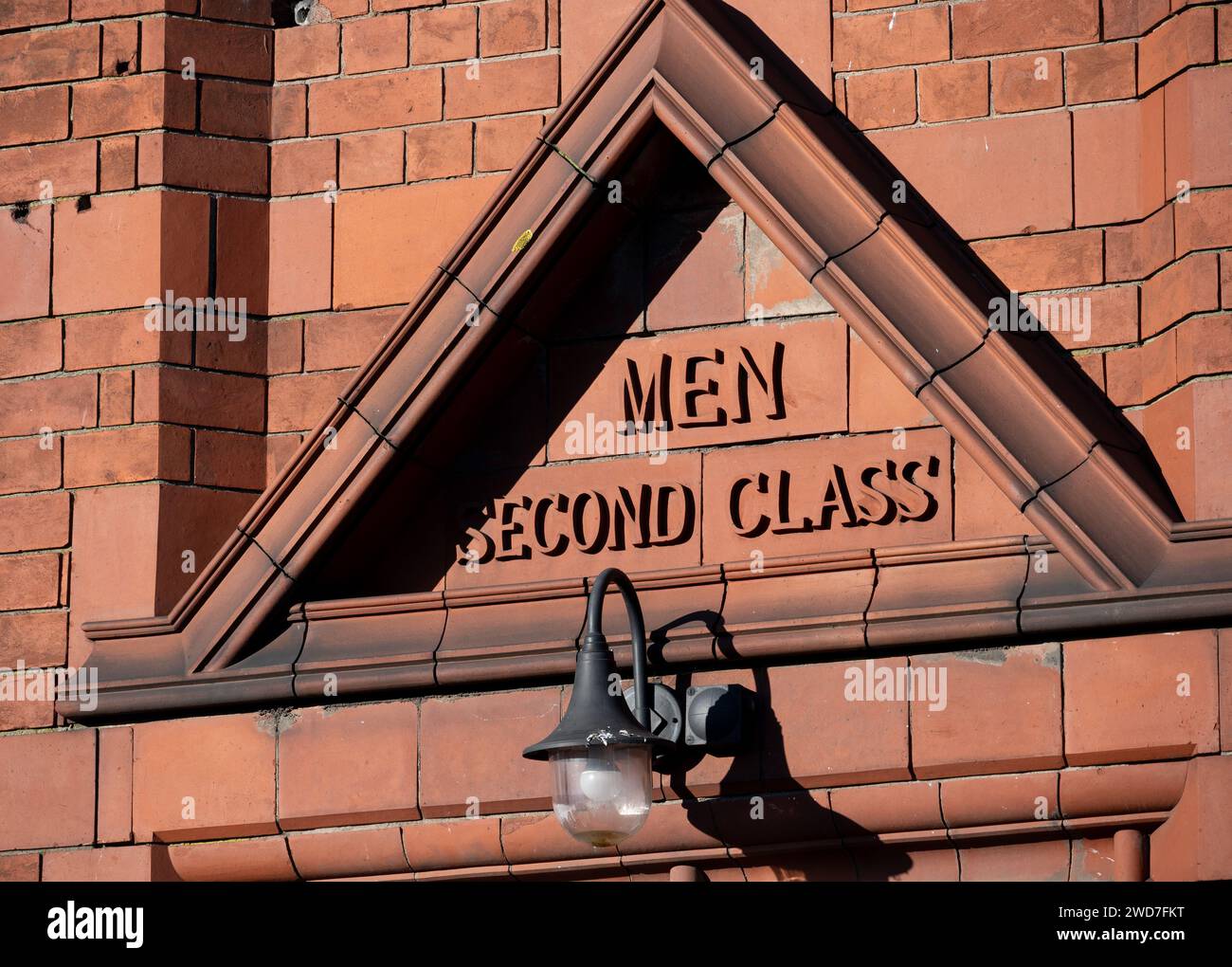Green Lane Masjid detail with Men Second Class, Small Heath, Birmingham ...
