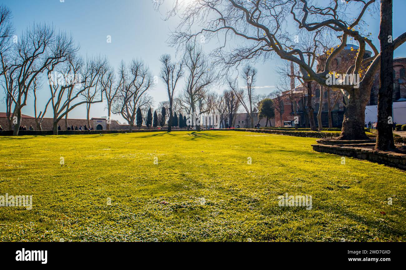 Historical Topkapi Palace 1. Courtyard Gate And Various Views Istanbul ...