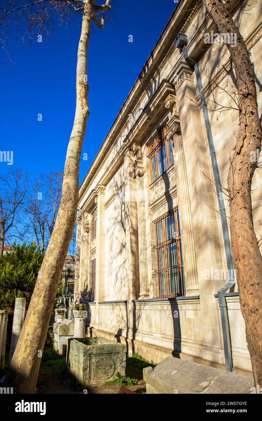The Istanbul Archeology Museum Main Building Facades, Artifacts And ...
