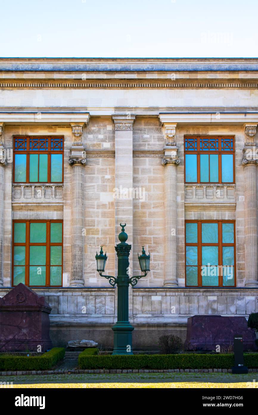 The Istanbul Archeology Museum Main Building Facades, Artifacts And ...