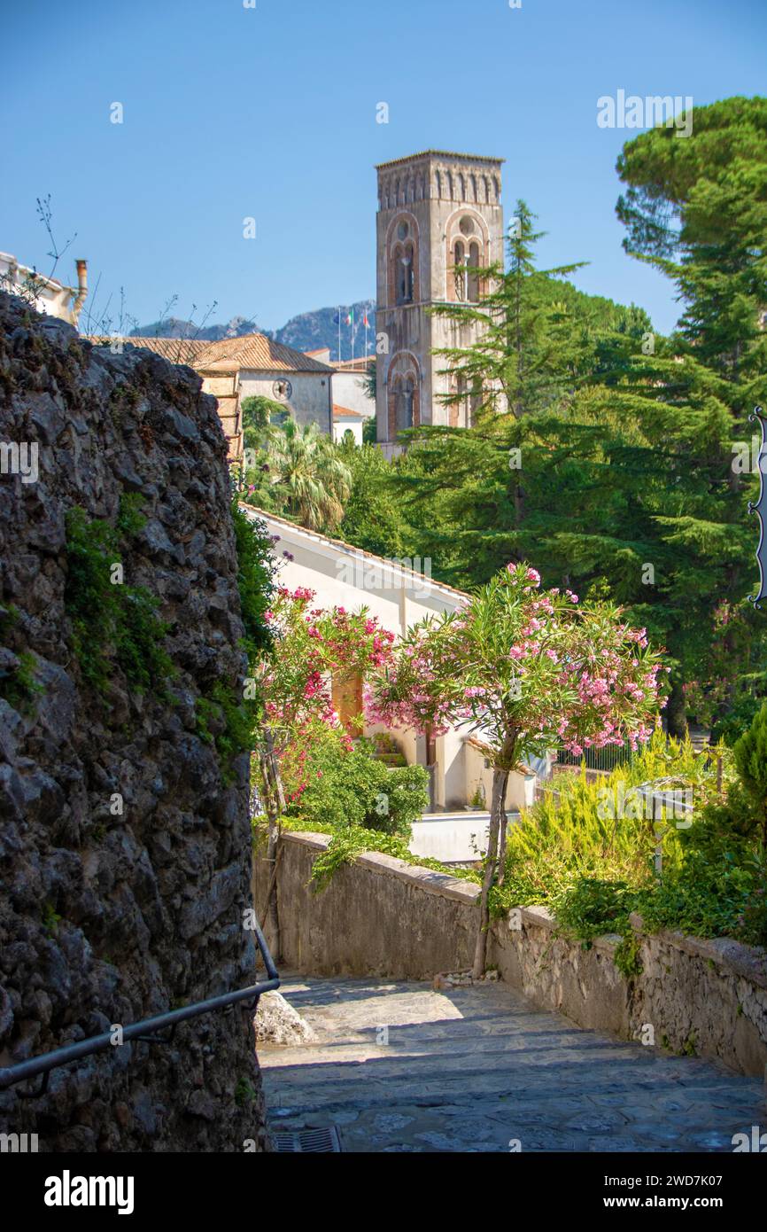 landscape of Ravello on Amalfo coast Stock Photo - Alamy