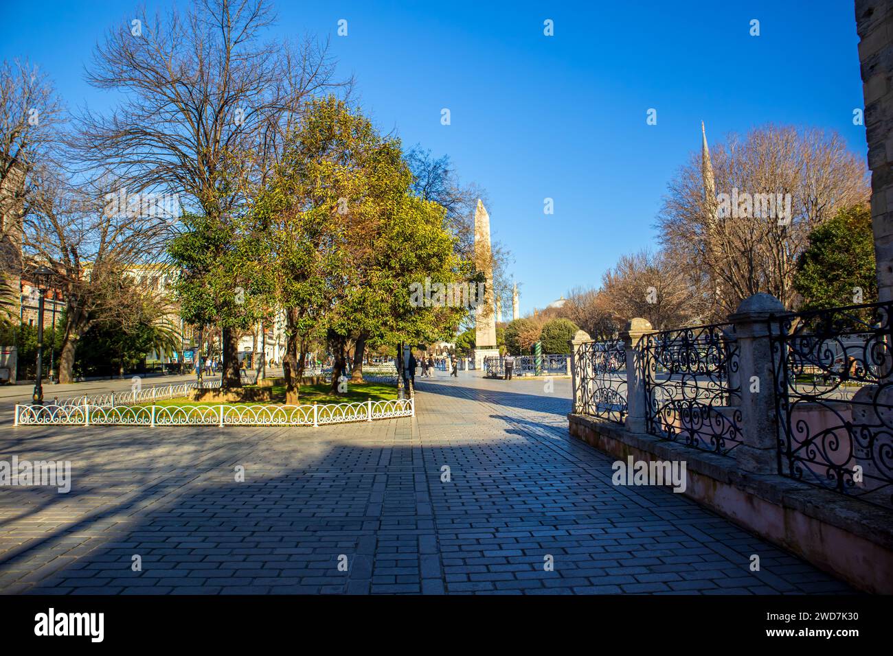 Sultanahmet Square Hippodrome of Constantinople Istanbul Turkey Stock ...