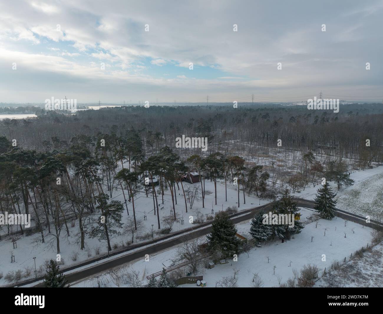 Weiterstadt Braunshardt, Braunshardter Taennche recreation area and ...