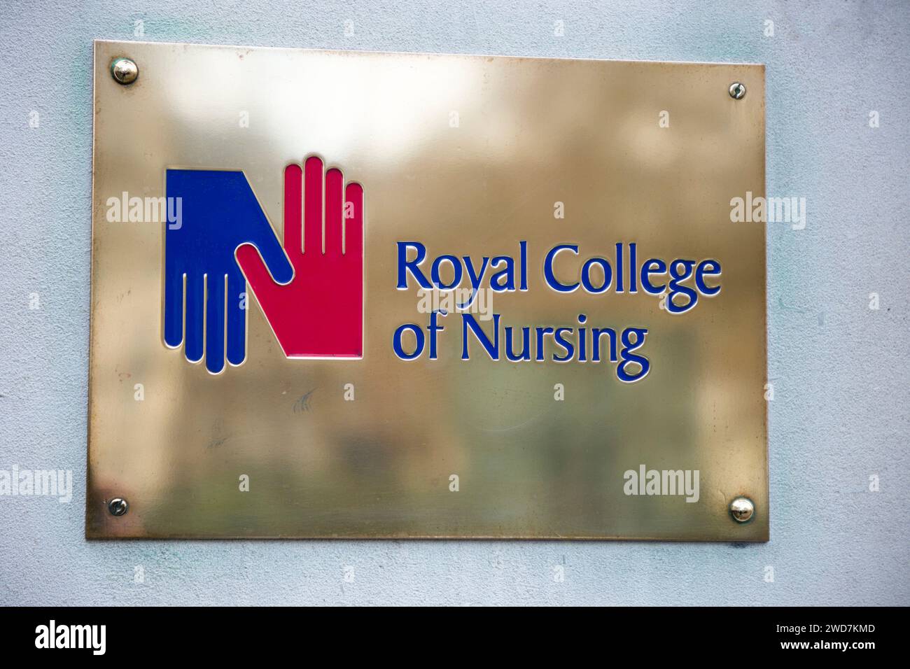 Brass plate on wall outside hi-res stock photography and images - Alamy