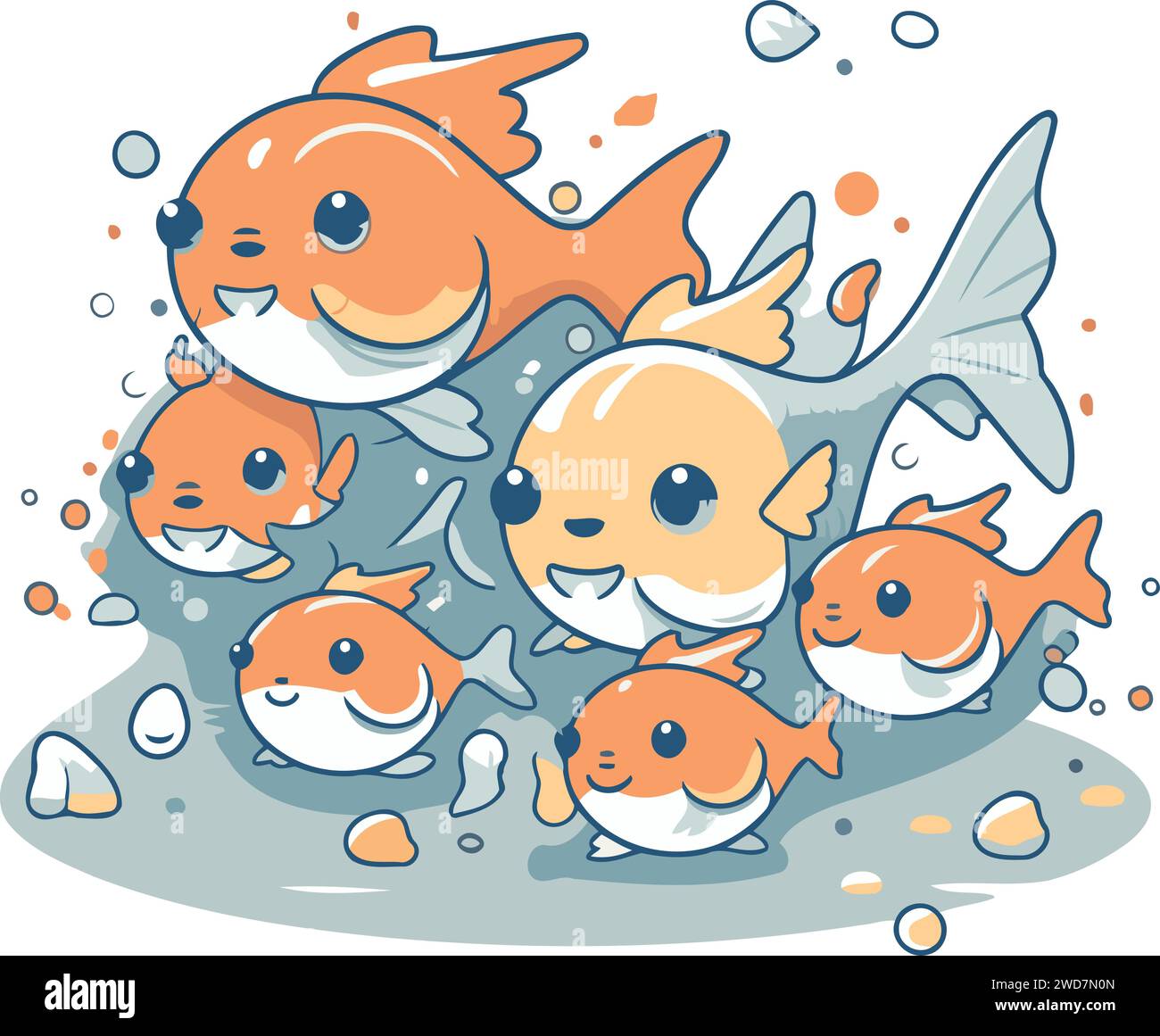 Cute little fishes hi-res stock photography and images - Alamy