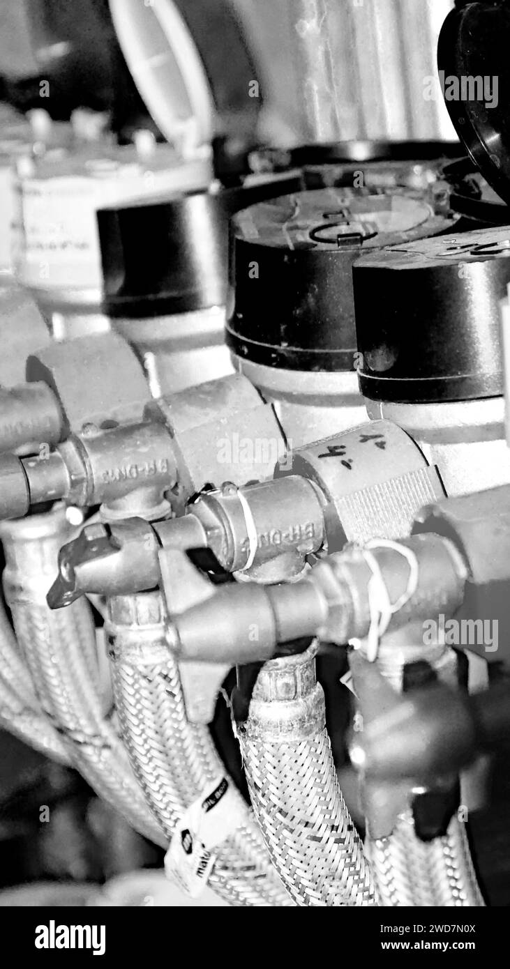 Water meters of a block of flats for backgrounds Stock Photo - Alamy