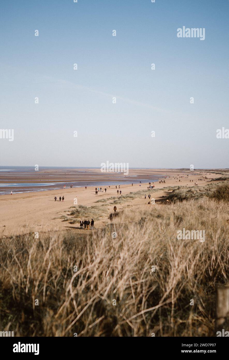 Hunstanton beach norfolk england uk hi-res stock photography and images ...