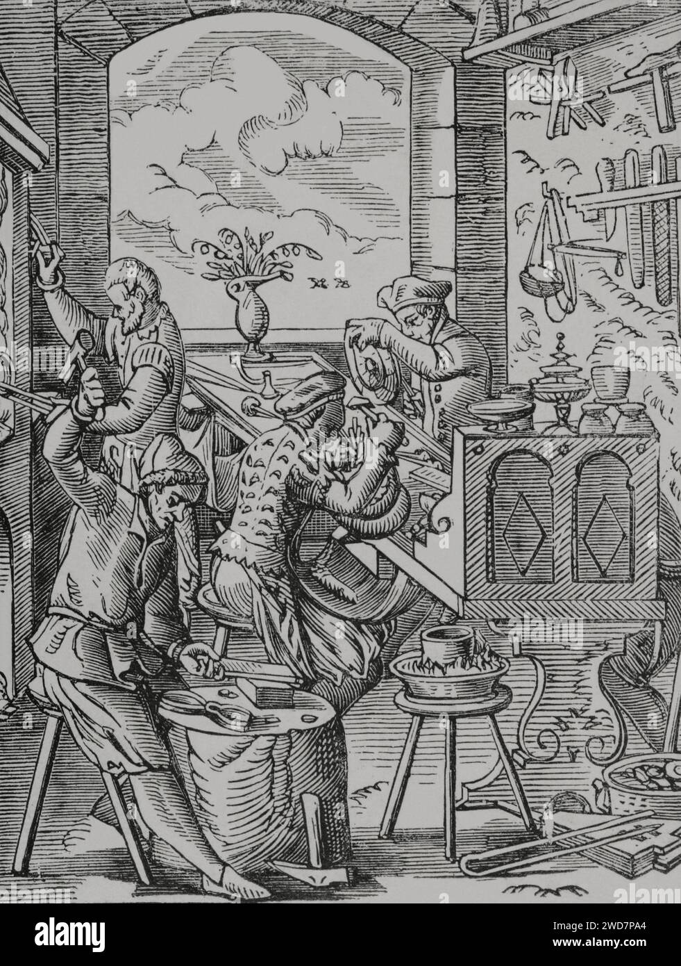 Renaissance goldsmithing hi-res stock photography and images - Alamy