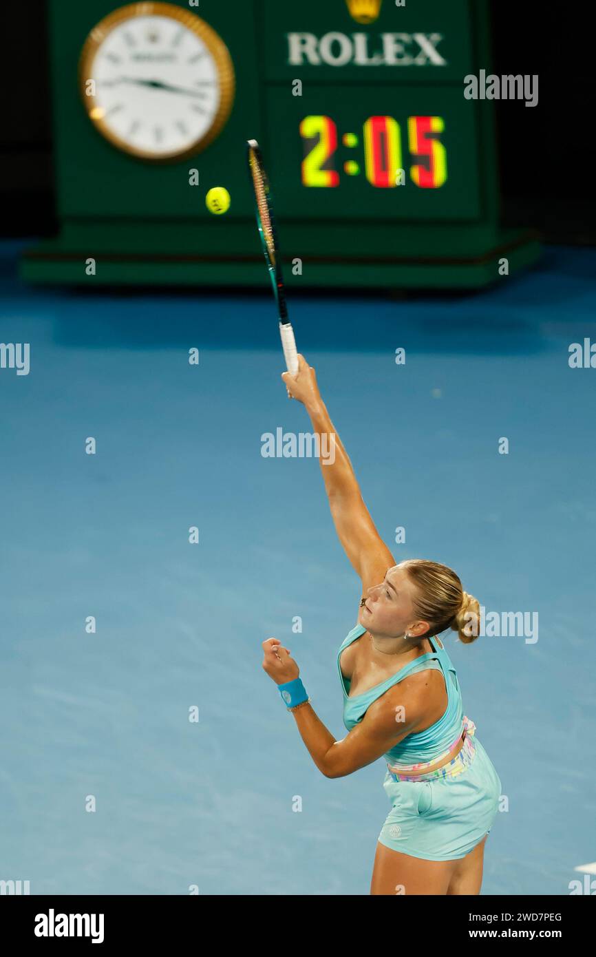 Melbourne, Australia. 19th. Jan., 2024. Russian tennis player Maria ...