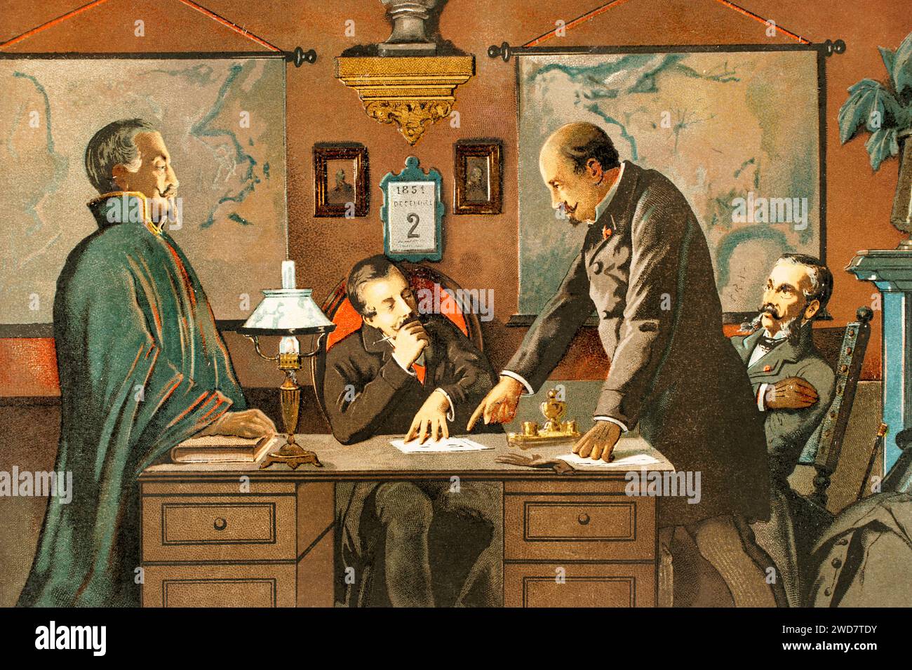 Napoleon III (Louis Napoleon Bonaparte) (1808-1873). President of ...