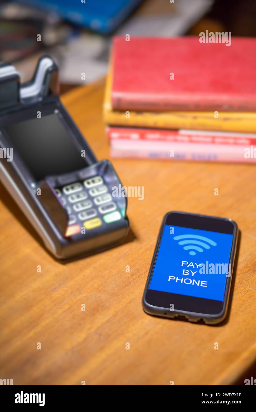 Bookshop counter hi-res stock photography and images - Alamy