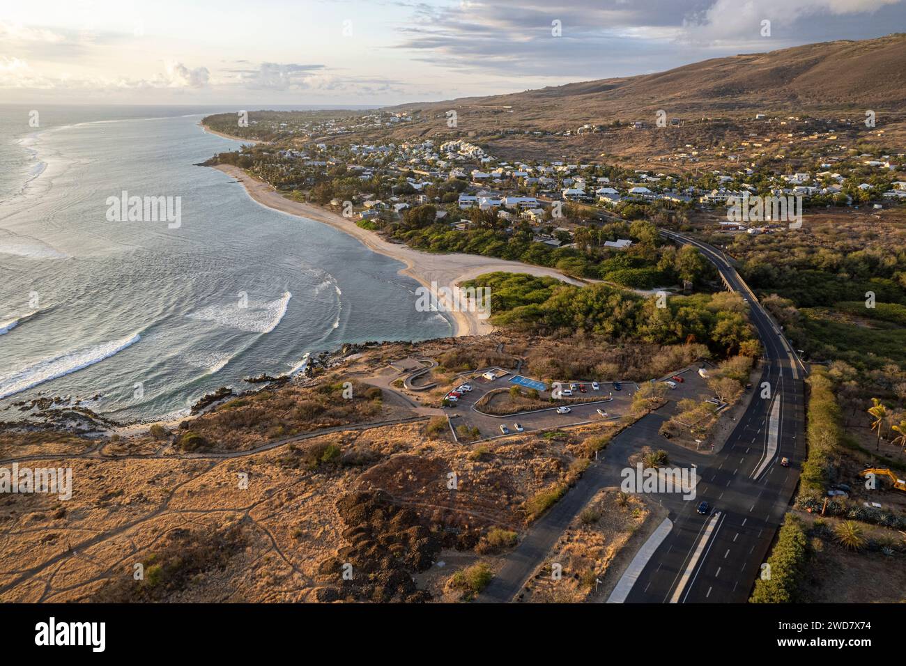 Coastal road reunion island hi-res stock photography and images - Alamy