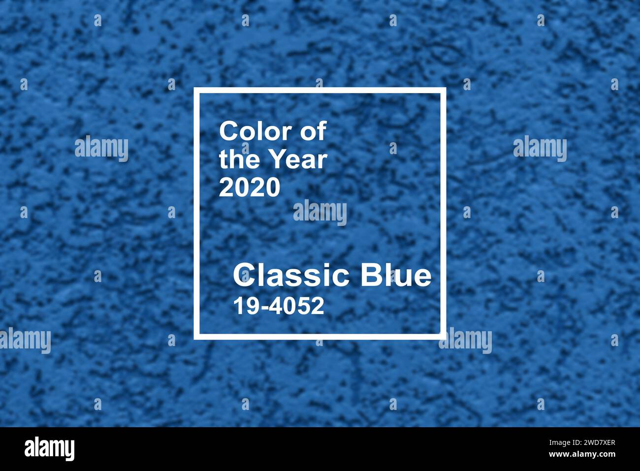 Main color trend 2020 classic blue. blurred structure of textured ...