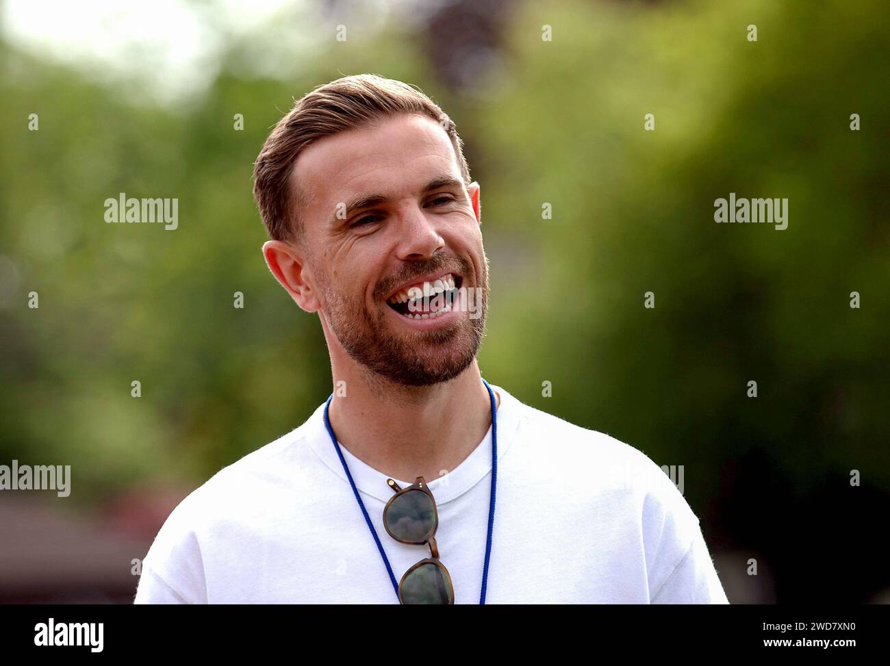 Footballer jordan henderson hi-res stock photography and images - Alamy