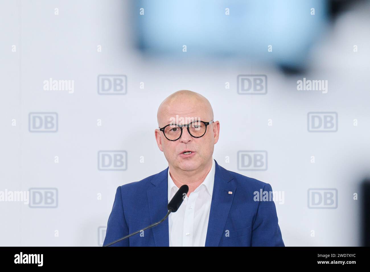 Berlin, Germany. 19th Jan, 2024. Martin Seiler, Chief Human Resources ...