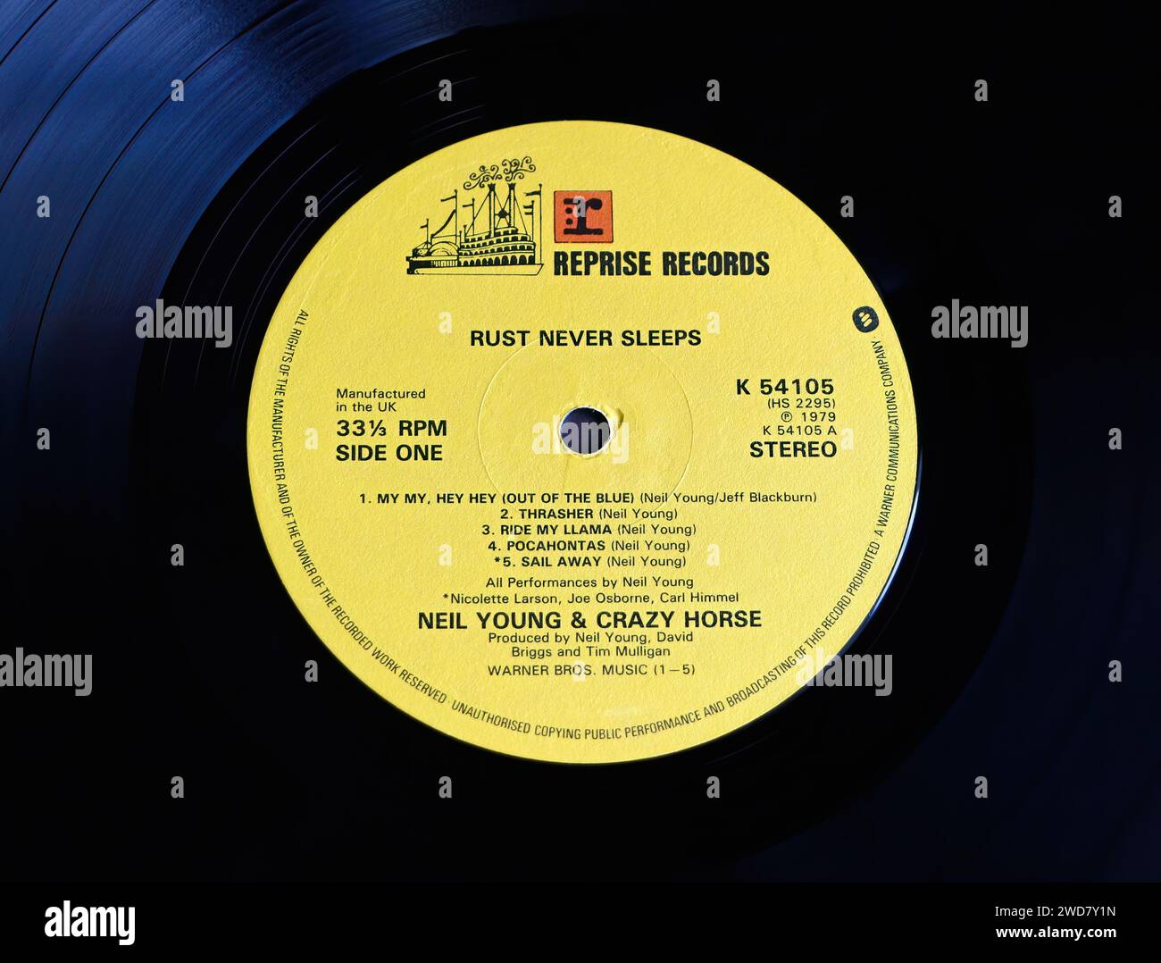 Reprise records label hi-res stock photography and images - Alamy