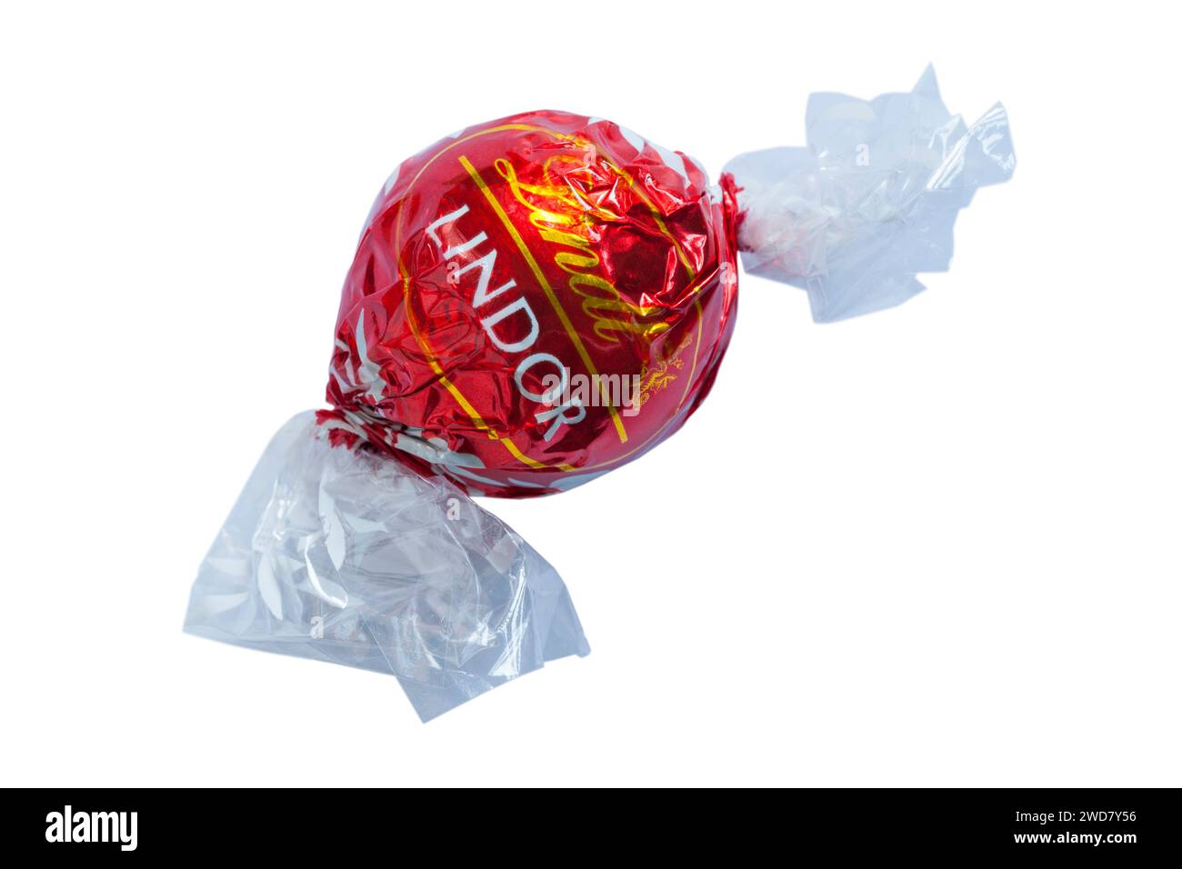 Lindt Lindor chocolate isolated on white background Stock Photo - Alamy