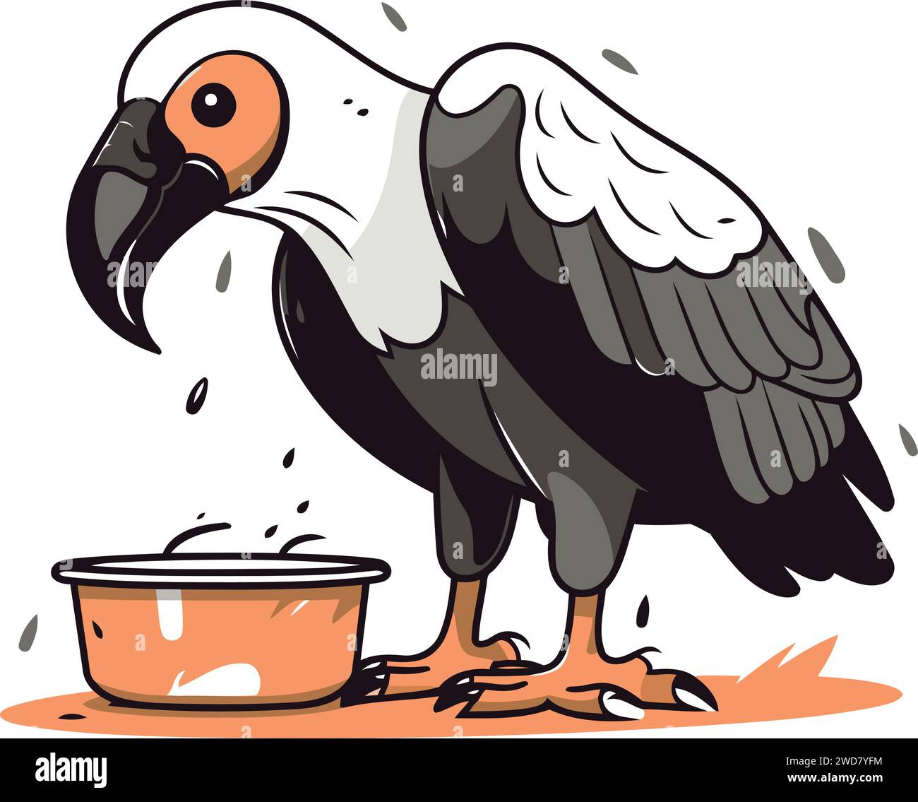 Vulture food Stock Vector Images - Alamy
