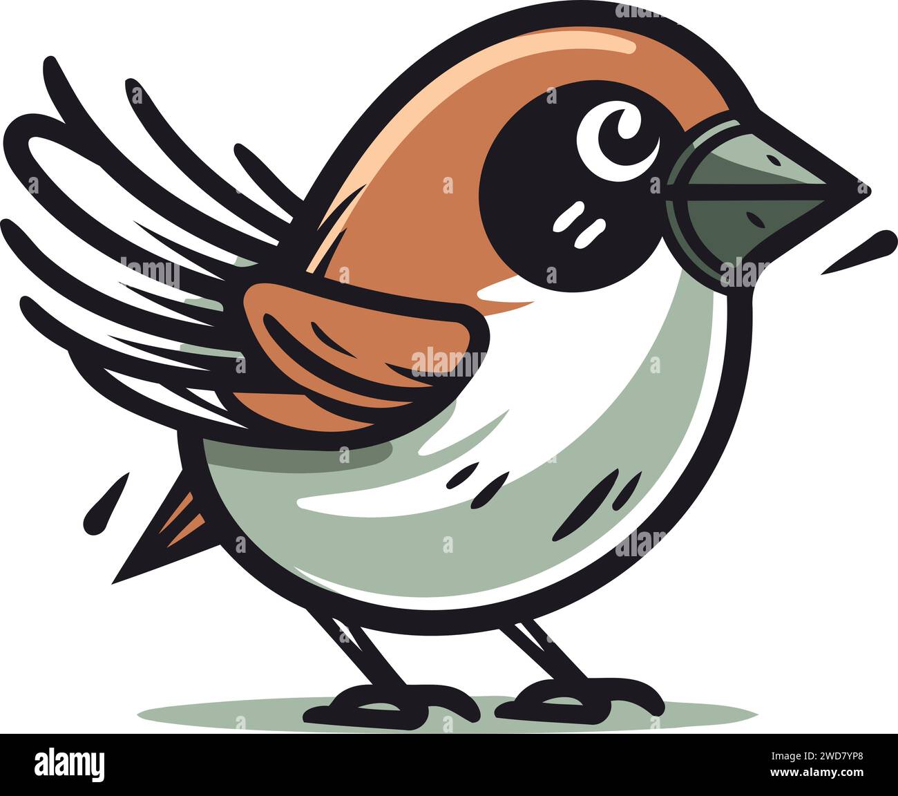Chaffinch bird clipart Stock Vector Images - Alamy