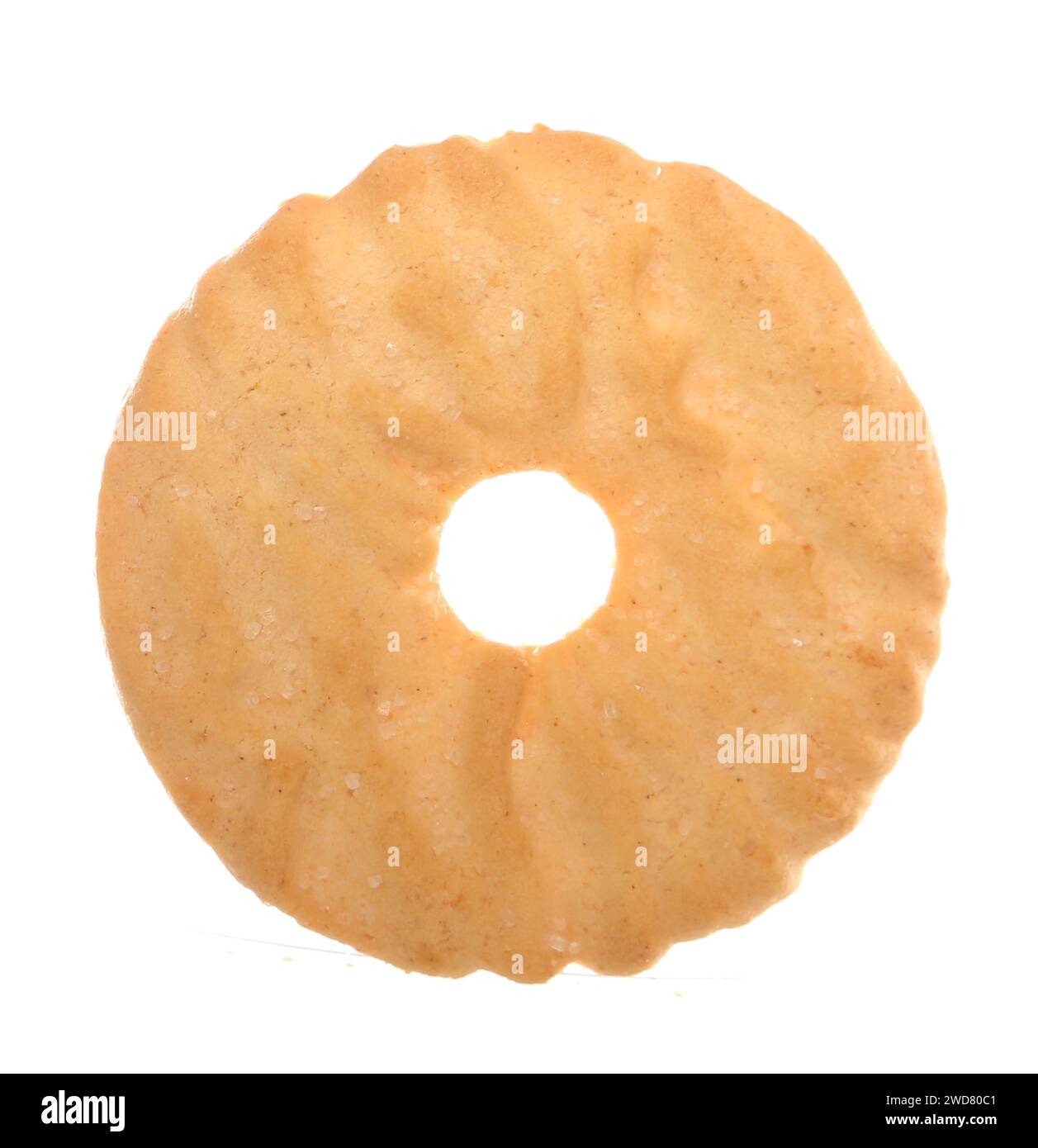 Coconut ring biscuit isolated on a white background Stock Photo - Alamy