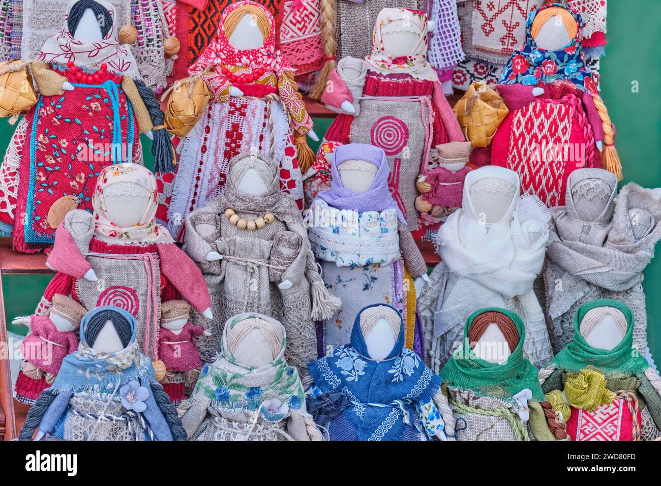 Slavic rag dolls, mascots in heathen traditions, including dolls ...