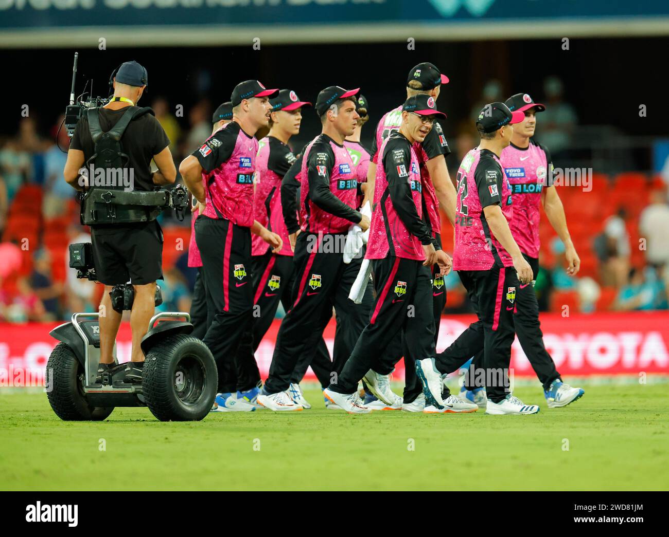 Gold Coast, Australia. 19th Jan 2024. Sydney Sixers win by 39 runs and ...