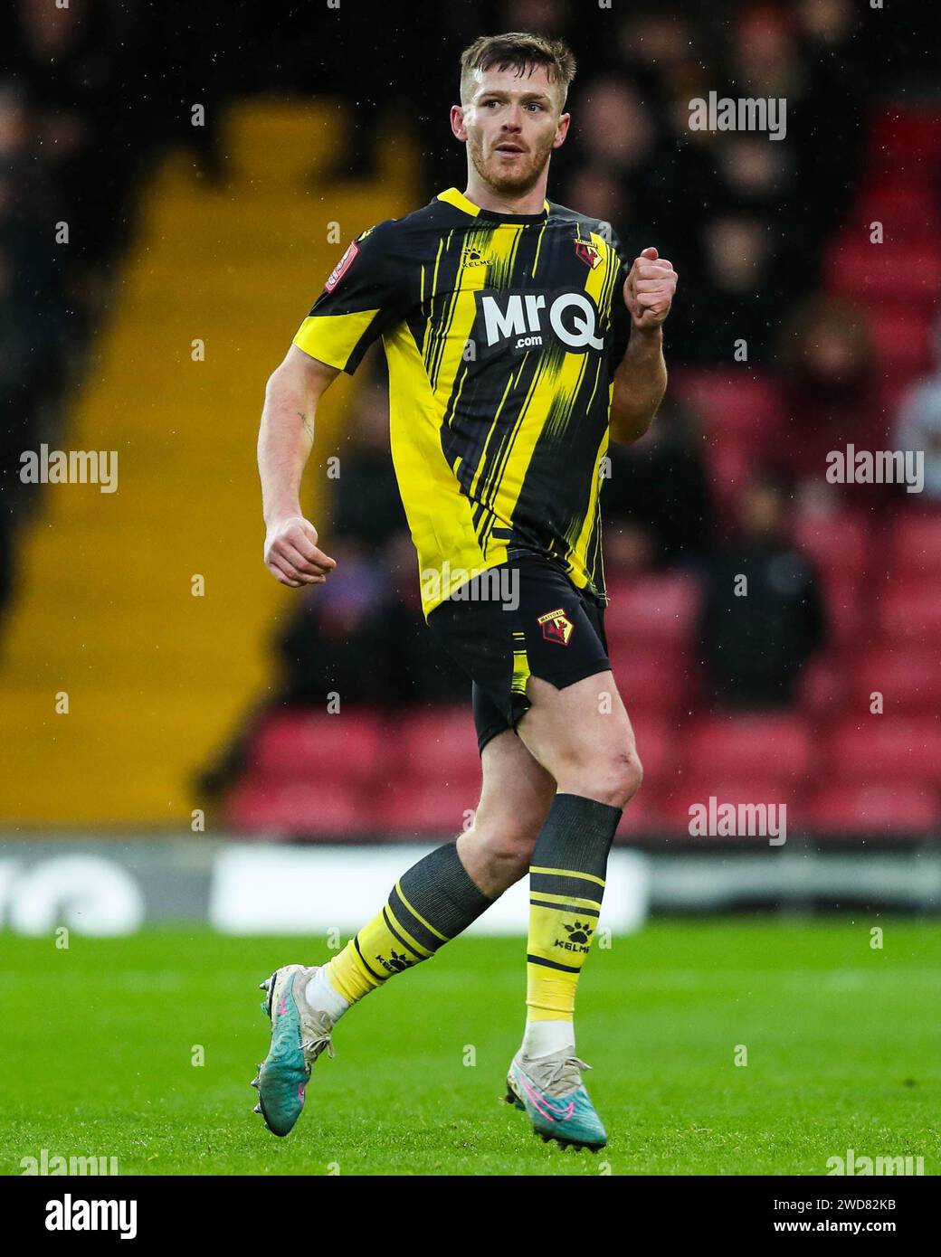 File photo dated 6-01-2024 of Watford's Rhys Healey. Huddersfield have ...