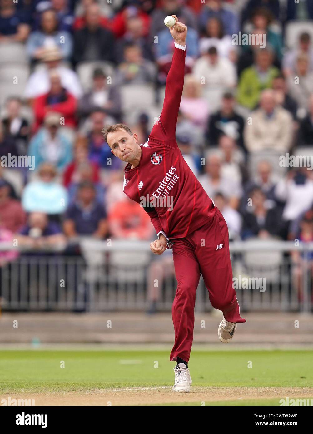 File photo dated 2-07-2023 of Lancashire Lightning's Tom Hartley ...