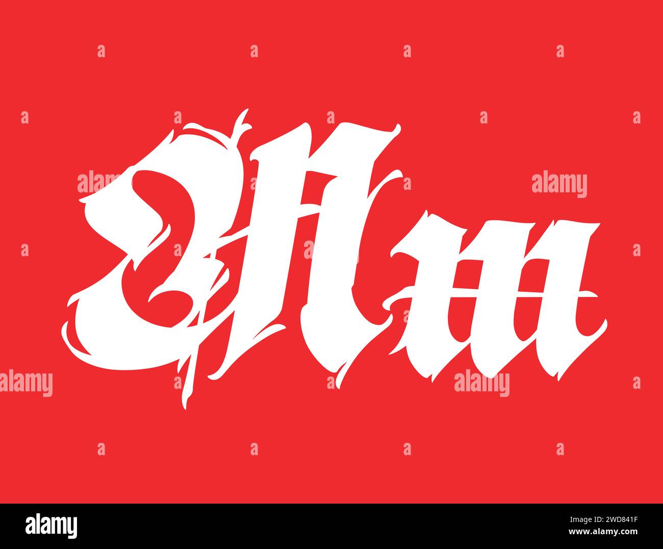 English alphabet m Stock Vector Images - Alamy