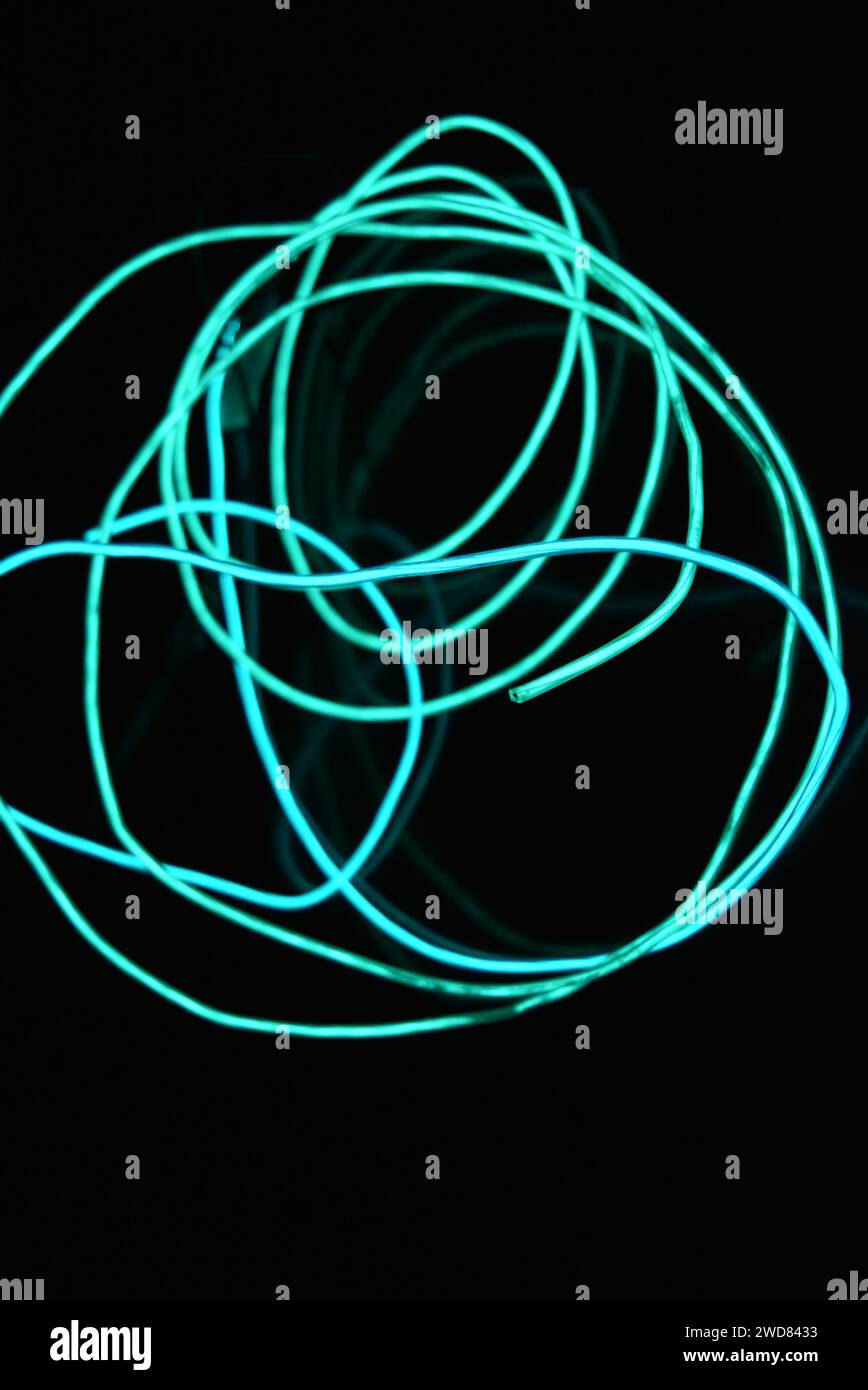 Electric neon like effect hi-res stock photography and images - Alamy