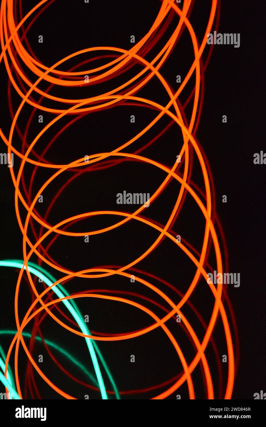 Seamless loop animation neon green hi-res stock photography and images ...