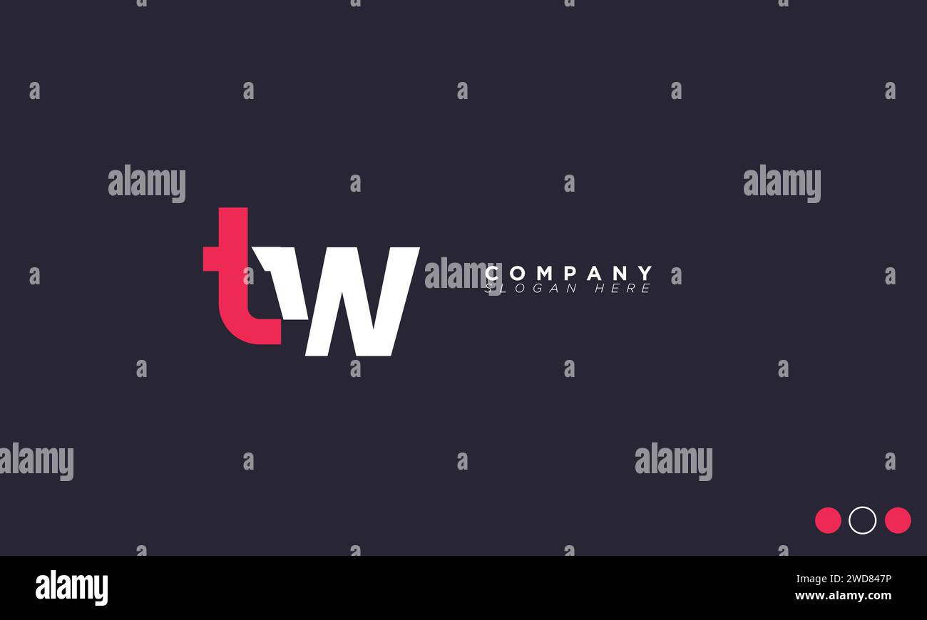Tw alphabet hi-res stock photography and images - Alamy
