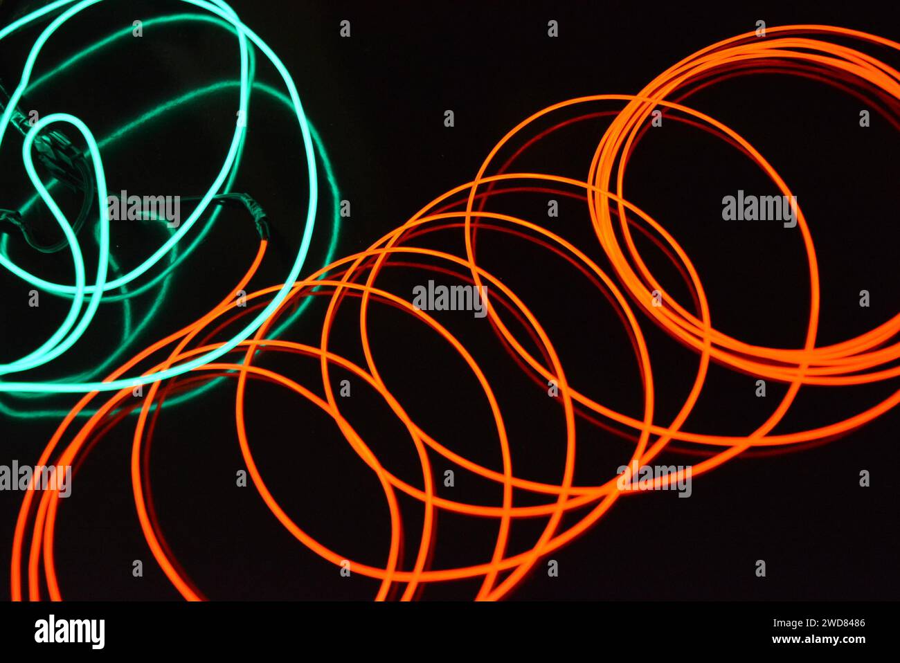 Seamless loop animation neon green hi-res stock photography and images ...