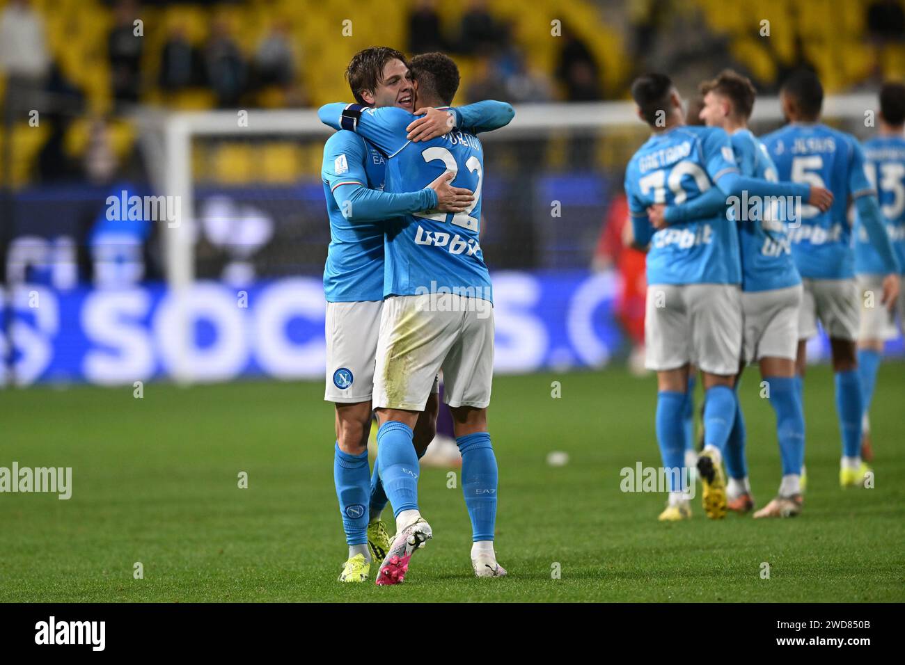 Alessio Zerbin (Napoli)Giovanni Di Lorenzo (Napoli) during the Italian ...