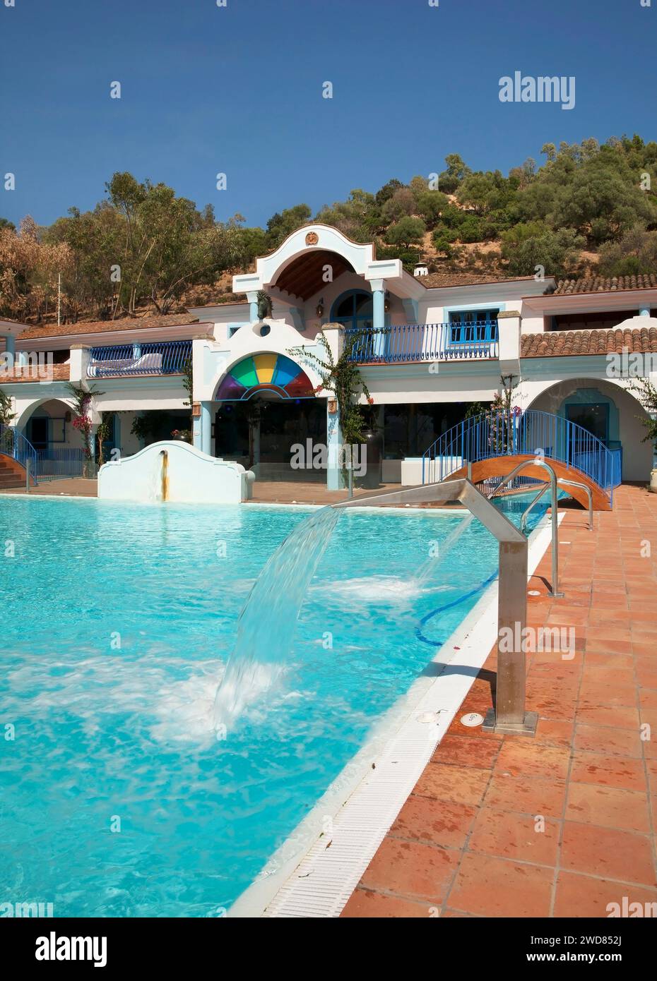Arbatax Park Resort hotel in Arbatax. Sardinia. Italy Stock Photo - Alamy