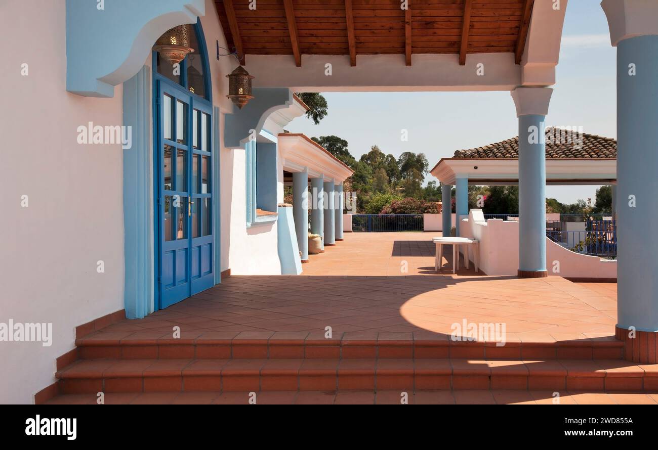 Arbatax Park Resort hotel in Arbatax. Sardinia. Italy Stock Photo - Alamy
