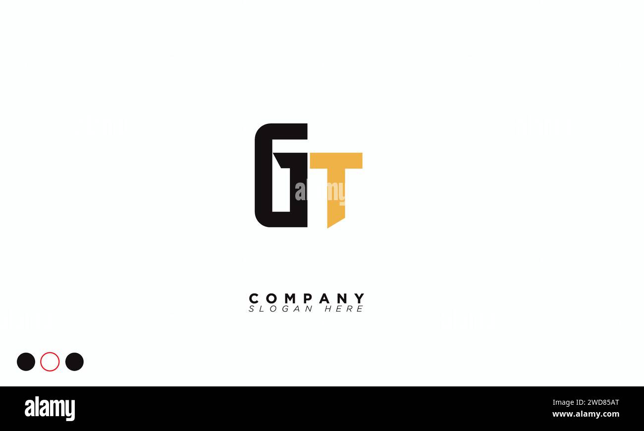 GT Alphabet letters Initials Monogram logo Stock Vector Image & Art - Alamy