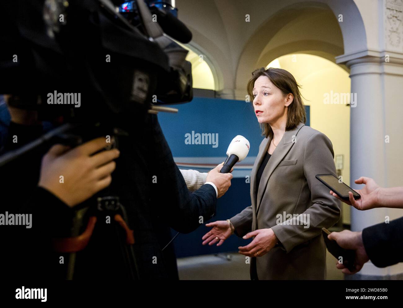 THE HAGUE - Hanke Bruins Slot, outgoing Minister of Foreign Affairs ...