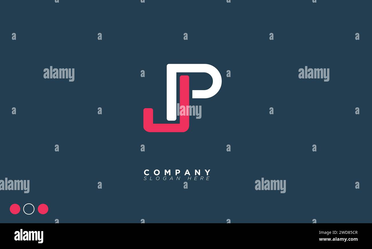 Jp monogram hi-res stock photography and images - Alamy