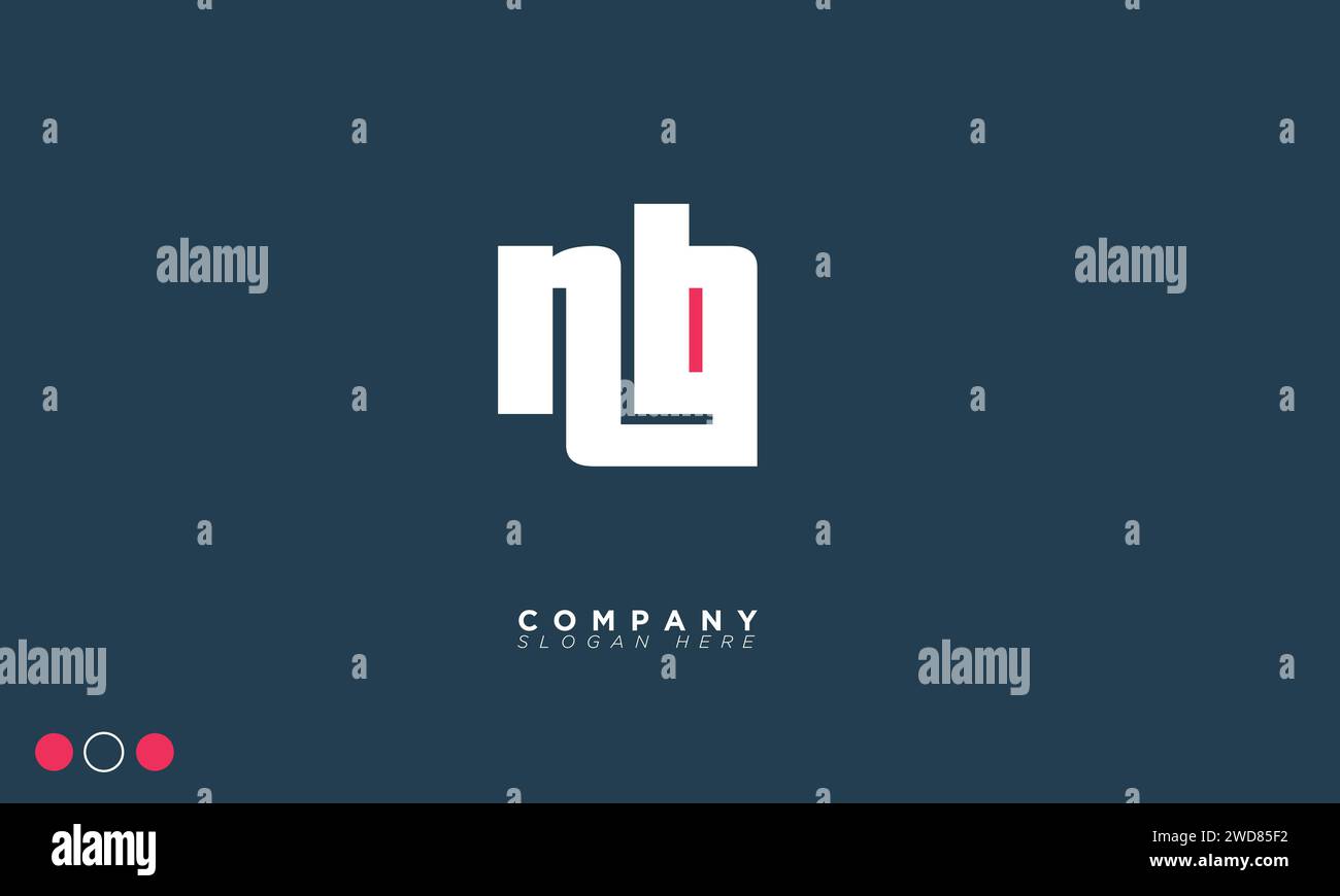 NB Alphabet letters Initials Monogram logo Stock Vector Image & Art - Alamy
