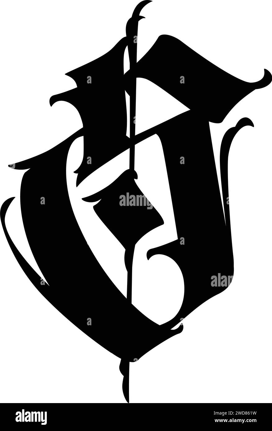 Letter s drawing Black and White Stock Photos & Images - Alamy
