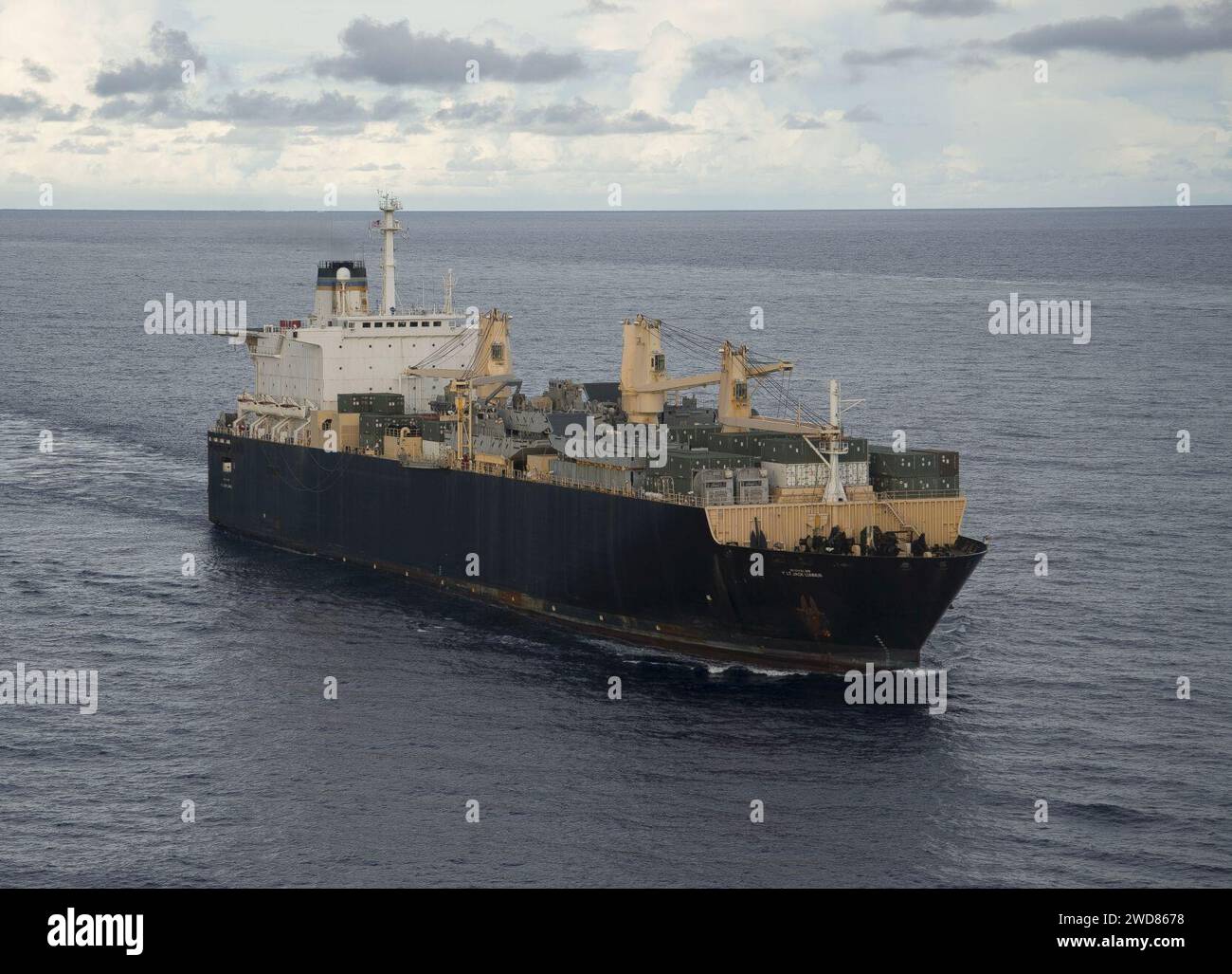 1st LT Jack Lummus MPSRON3 group sail Stock Photo - Alamy